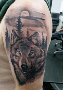 The 85 Best Wolf Tattoos for Men | Improb