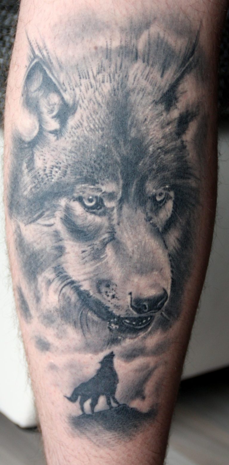 The 85 Best Wolf Tattoos for Men | Improb