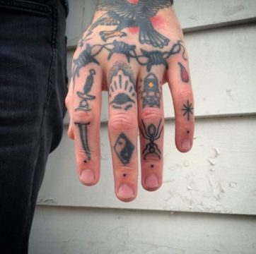 The 100 Best Finger Tattoos for Men | Improb