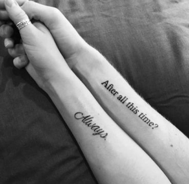 109 Best Matching Couple Tattoos | Improb