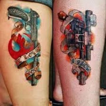 109 Best Matching Couple Tattoos | Improb