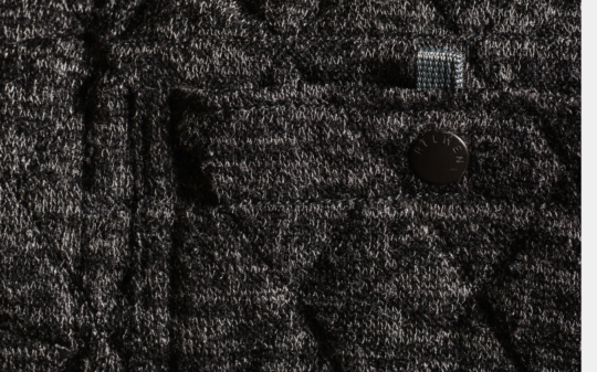 Relwen Knit Jacquard Snap CPO | Improb