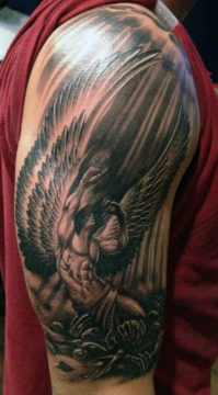 The 80 Best Angel Tattoos for Men | Improb