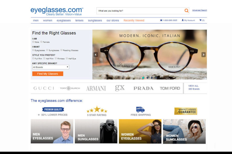 The 8 Best Online Glasses Stores | Improb