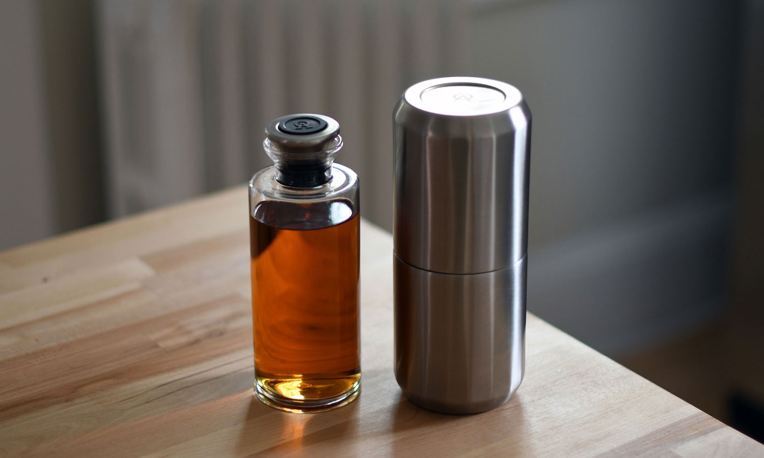 A Worthy Vessel for Fine Liquor—Age and Ore Travel Decanter | Improb