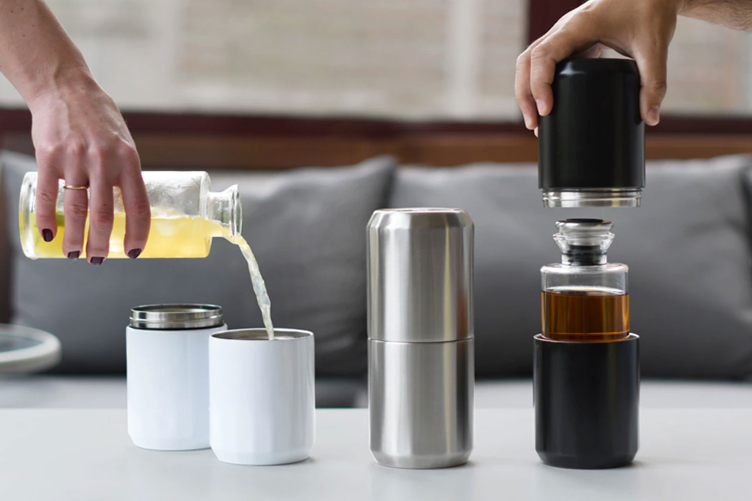 A Worthy Vessel for Fine Liquor—Age and Ore Travel Decanter | Improb