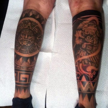 The 85 Best Aztec Tattoos for Men | Improb