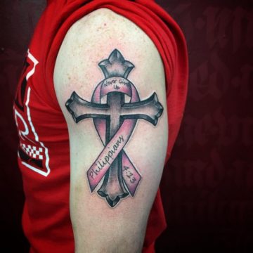 The 80 Best Cancer Ribbon Tattoos for Men | Improb