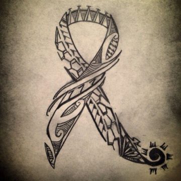 The 80 Best Cancer Ribbon Tattoos for Men | Improb