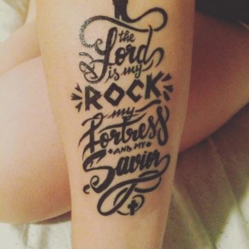 The 60 Best Bible Verse Tattoos For Men | Improb