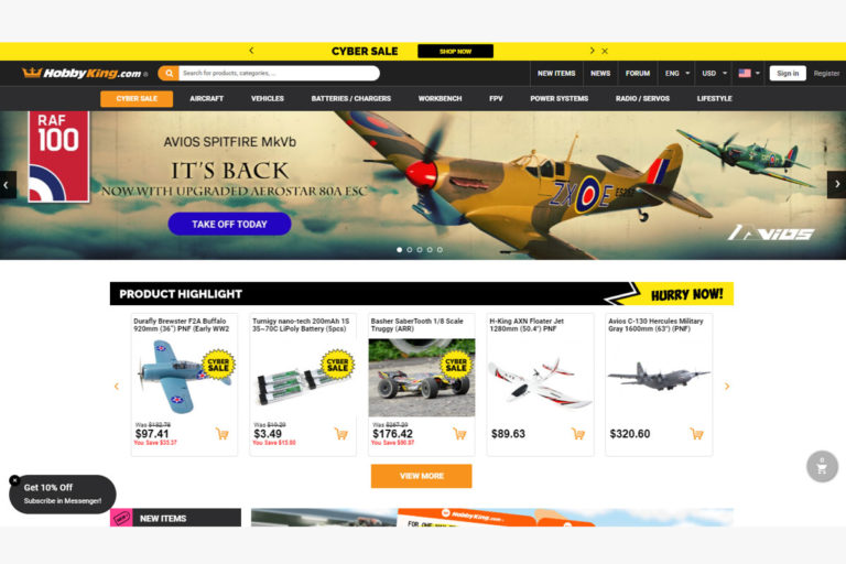 The 10 Best Online Hobby Stores | Improb